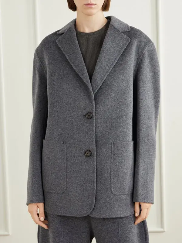 LISA YANG Double-faced Wool And Cashmere-blend Blazer