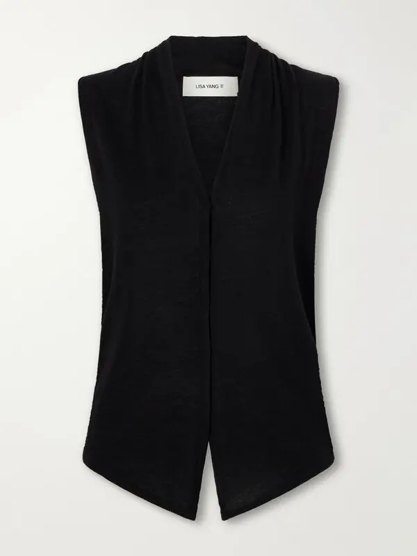 LISA YANG Paisley Cashmere Tank