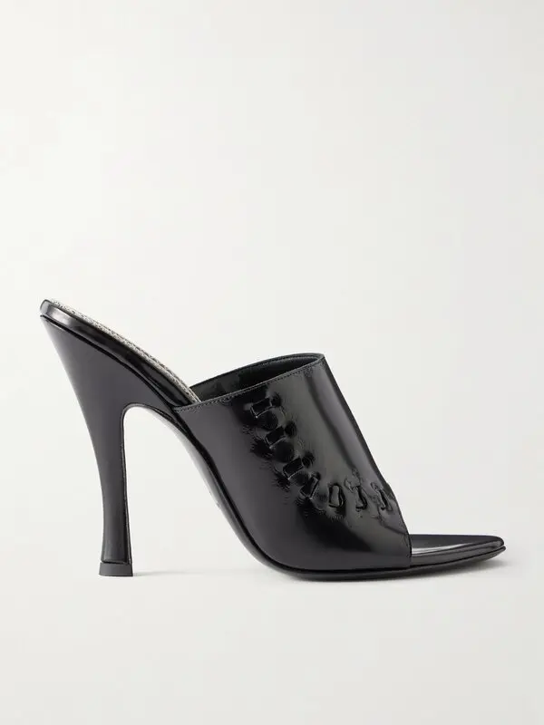 Magda Butrym Embossed Leather Sandals