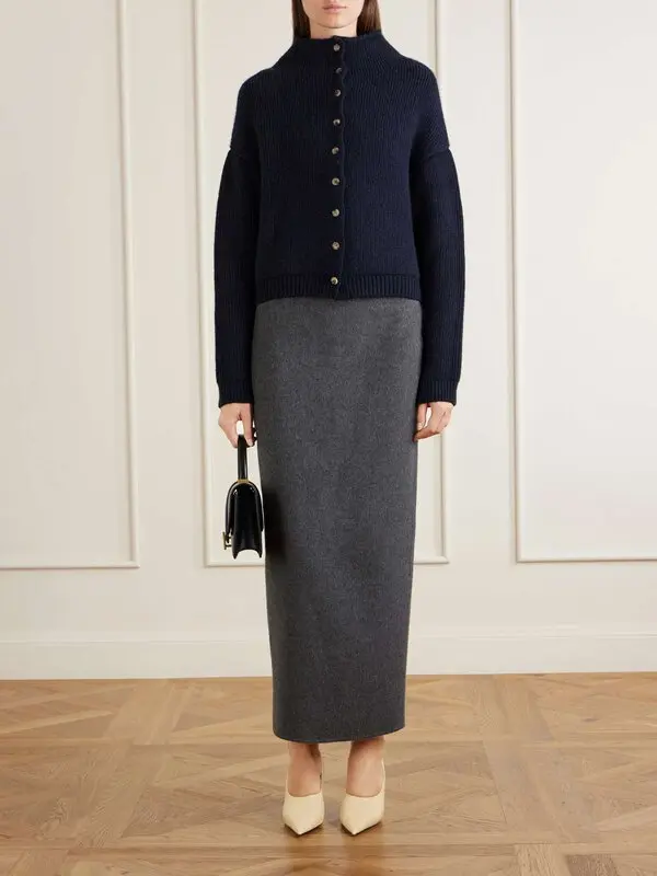 Khaite Marjorie Cashmere Cardigan