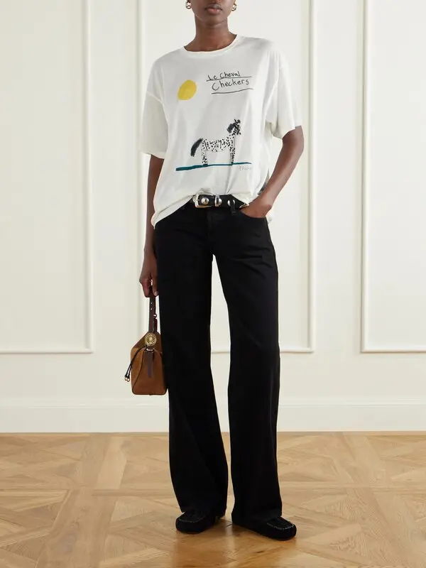 BODE Cheval Printed Cotton-jersey T-shirt