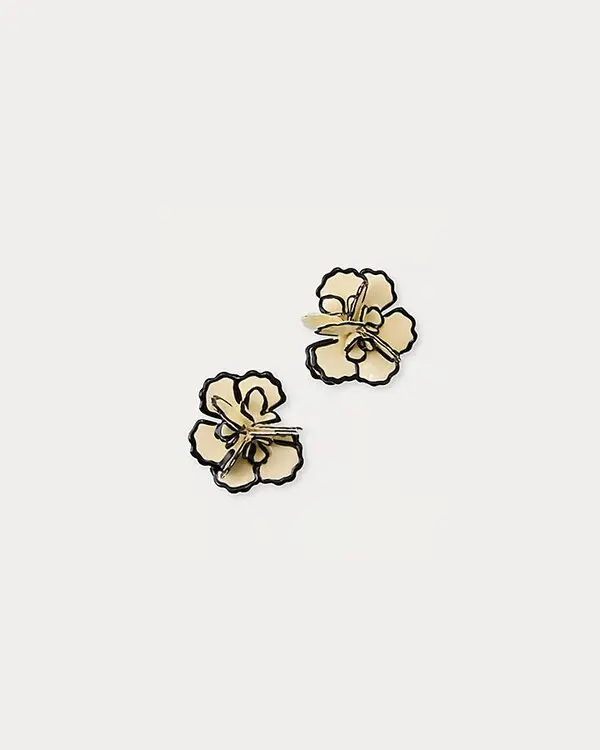Lilly Pulitzer® Blushing Blooms Earrings - Coconut