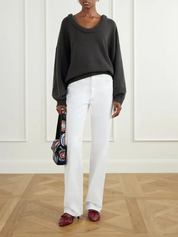 Staud Tommy Bead-embellished Shoulder Bag