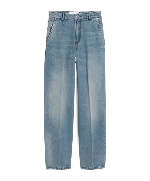 AMI Paris Belt Loop Jeans - Blue