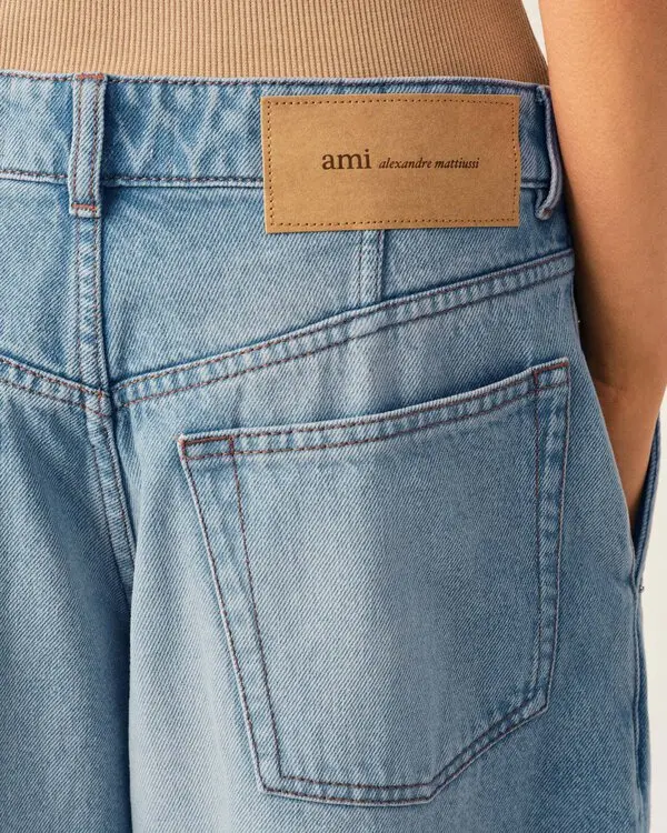 AMI Paris Belt Loop Jeans