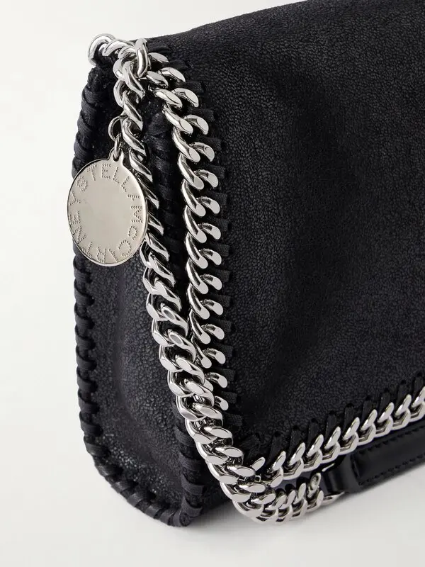 Stella McCartney Flabella Flap Vegetarian Material Shoulder Bag