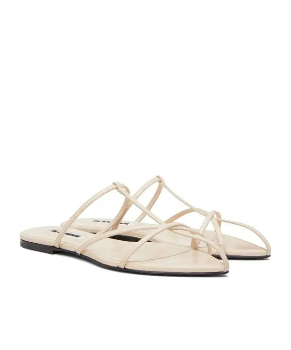 JIL SANDER Strappy Flat Sandals