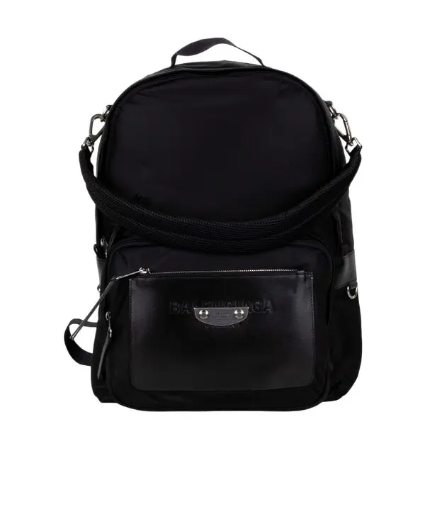 Balenciaga Logo Plaque Backpack