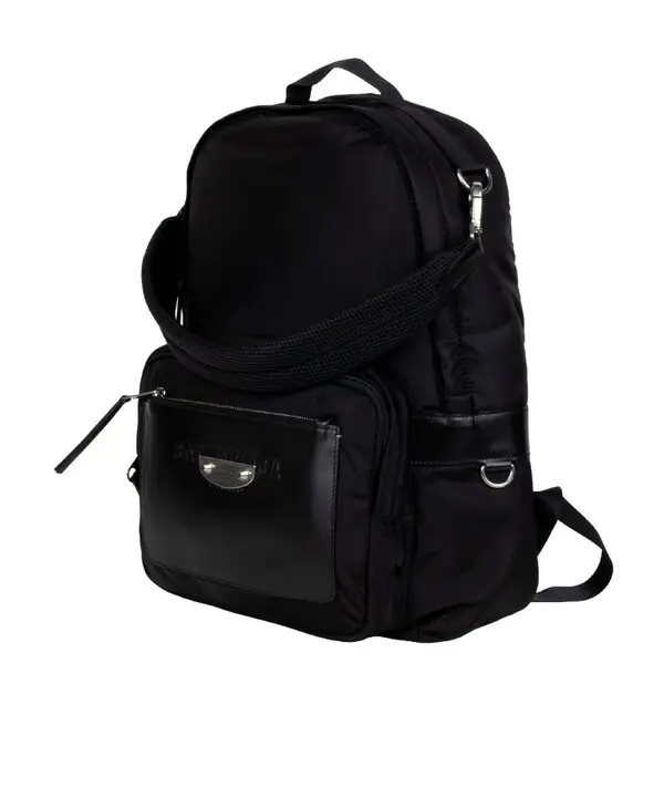 Balenciaga Logo Plaque Backpack
