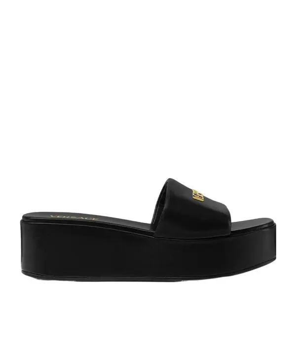 Versace Logo-plaque Sandals
