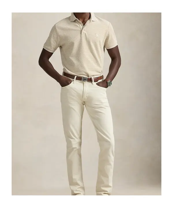 Polo Ralph Lauren Striped-pattern Short-sleeved Polo Shirt