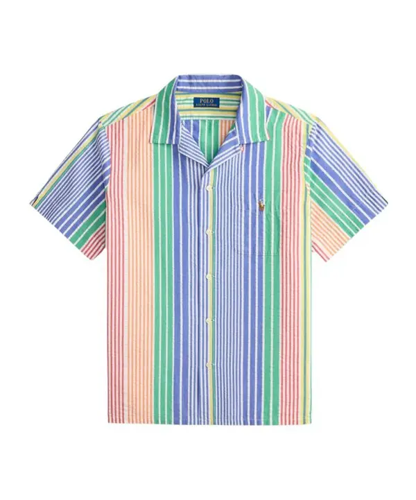 Polo Ralph Lauren Andy Camp Striped Pocket Shirt