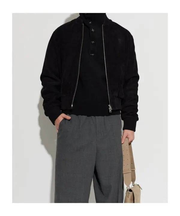 AMI Paris Zipped Drawstring Jacket