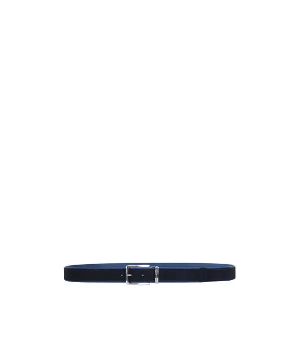 Emporio Armani Logo Engraved Buckled Belt