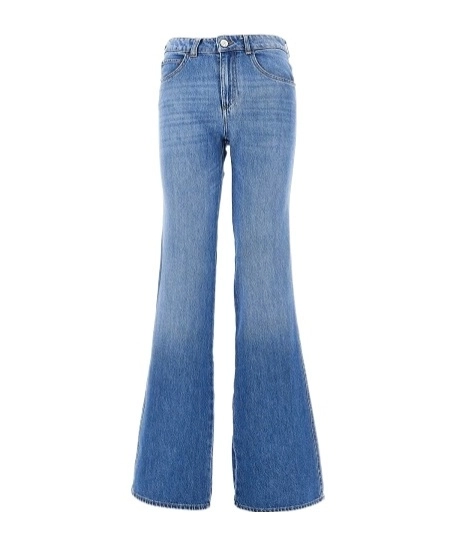 Emporio Armani Five-pocket Flared Jeans - Blue