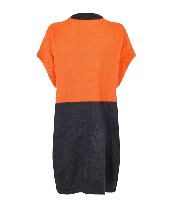 Gucci Colorblock Houndstooth Sequin Knit Mini Dress