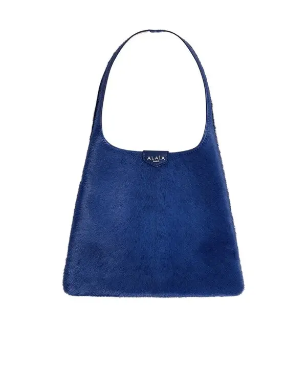 Alaïa Mini Hobo Bag In Haircalf