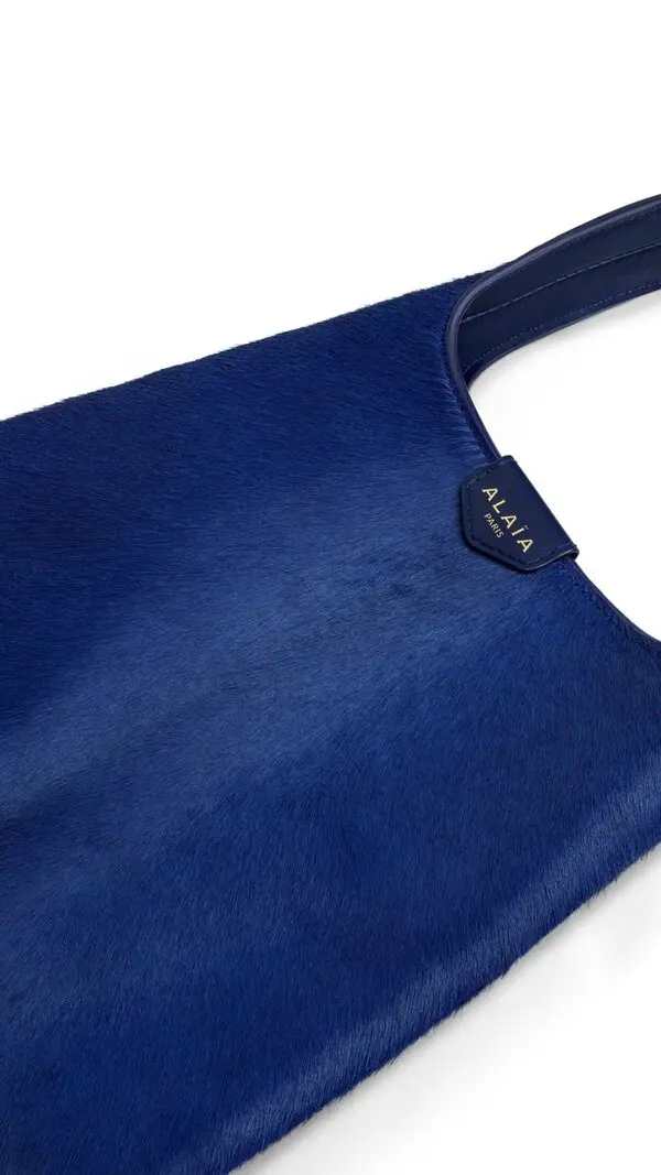 Alaïa Mini Hobo Bag In Haircalf