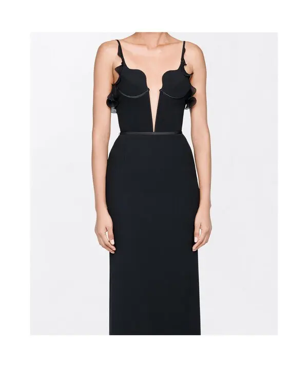 TOM FORD Silk Crepe Bodysuit
