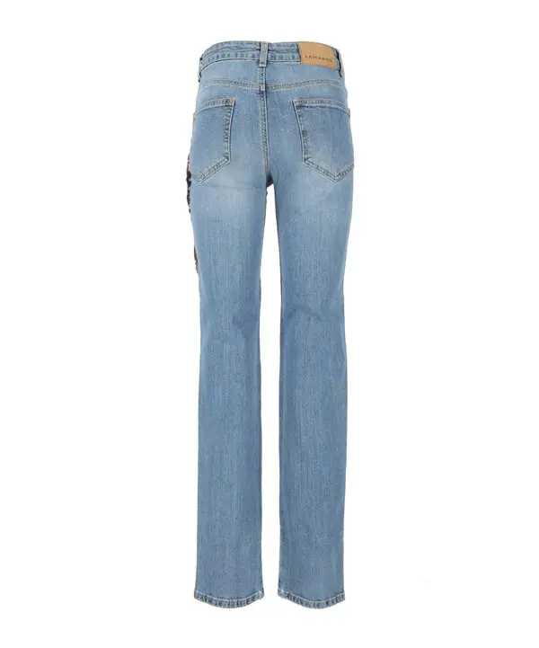 ERMANNO FIRENZE Appliqué Jeans