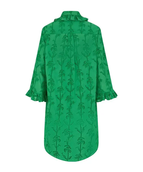 Gucci Jacquard Shirt Midi Dress