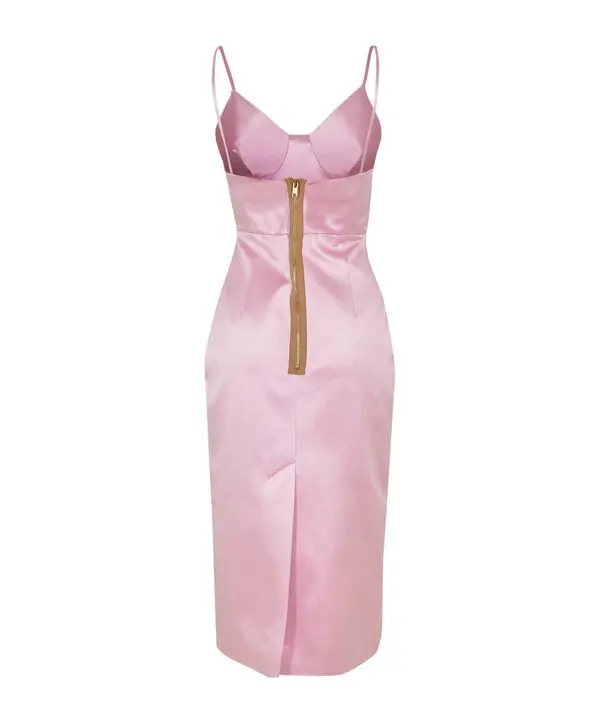Gucci Satin Slip Midi Dress