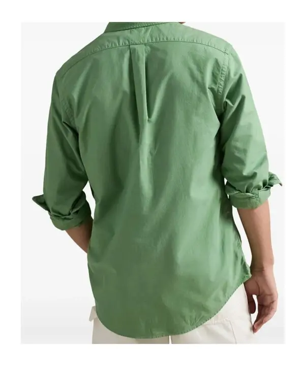 Polo Ralph Lauren Long-sleeved Oxford Shirt - Outback Green