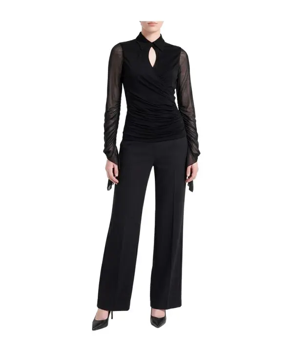 Max Mara Solid-color Long-sleeve Shirt