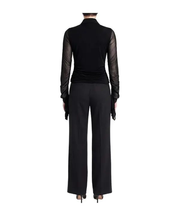 Max Mara Solid-color Long-sleeve Shirt