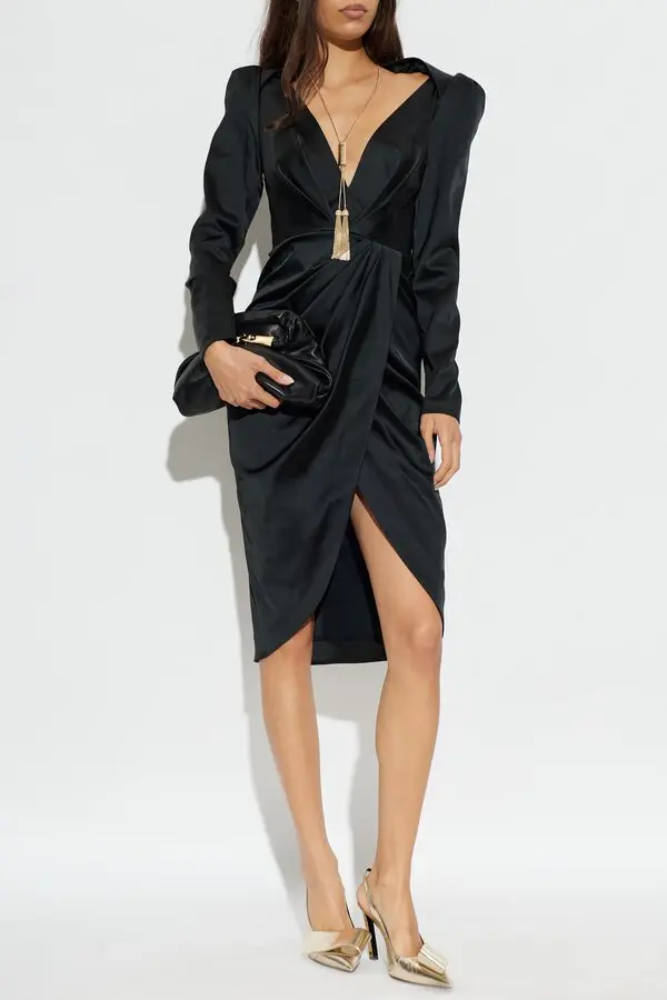 Balmain Long-sleeved Dress