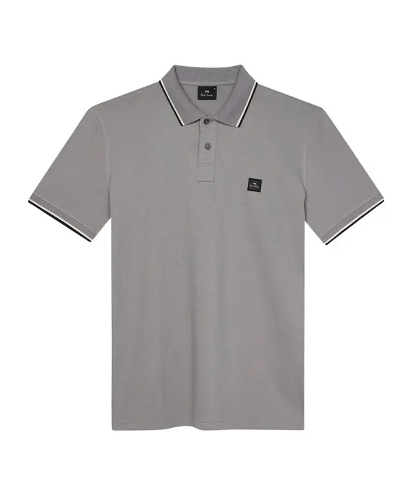 Paul Smith Striped Collared Shortsleeve Polo