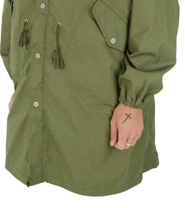 Comme Des Garçons Long-sleeved Hooded Reversible Jacket