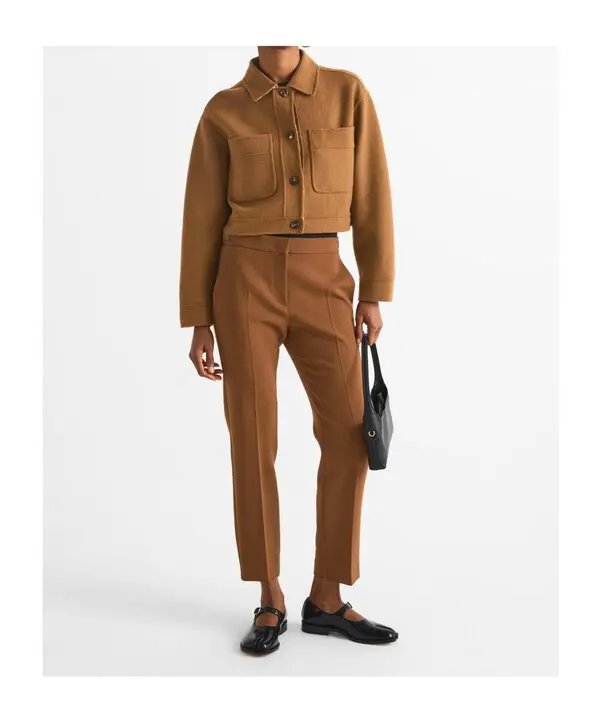 Max Mara Cropped Lapel Jacket
