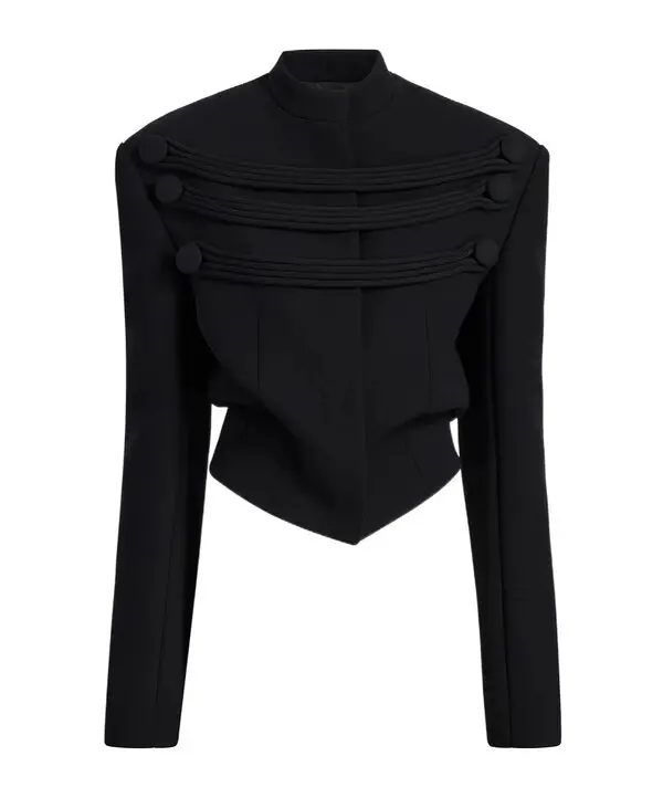 Khaite Long-sleeved Jacket - Black