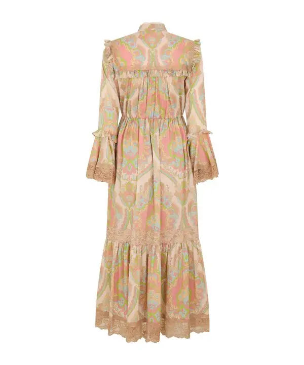 Gucci Vintage Paisleyprint Maxi Dress
