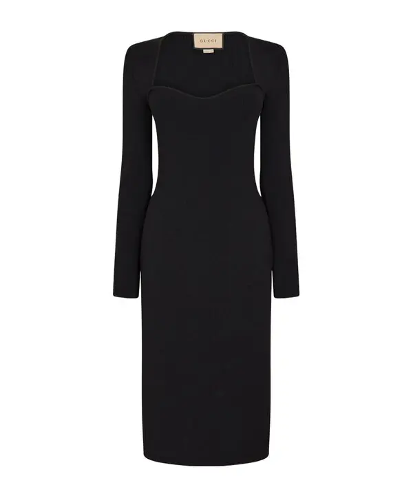 Gucci Knit Midi Dress