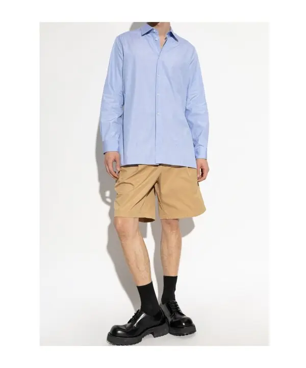 JIL SANDER Loose Fit Long Sleeve Shirt