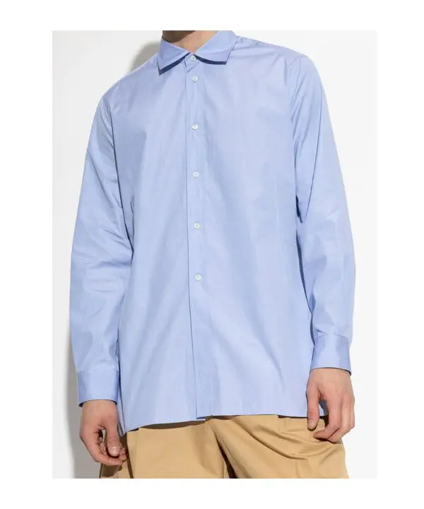 JIL SANDER Loose Fit Long Sleeve Shirt