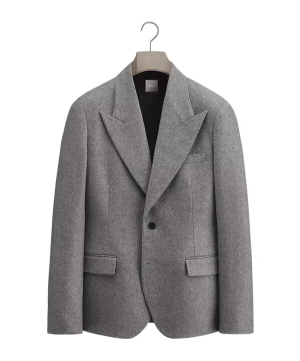 Dior Single-breasted Jacket - Grey