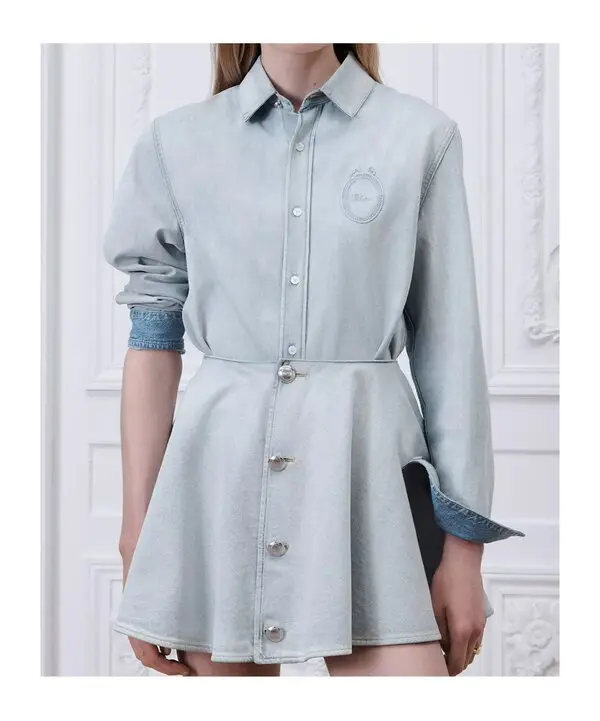 Dior Médaillon Embroidered Blouse
