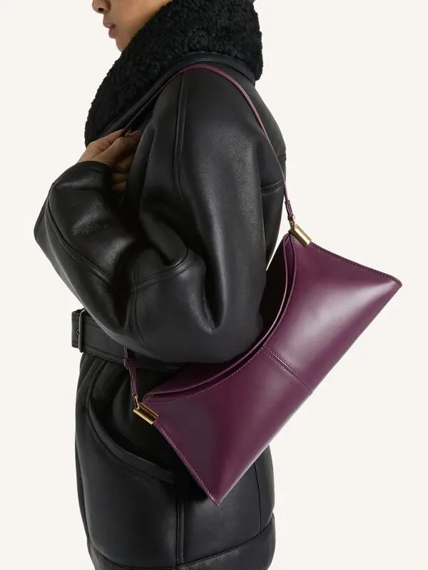 Balmain 64-83 Medium Bag In Smooth Leather