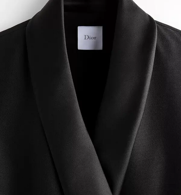Dior Mid-length Flared Dress With Bow
