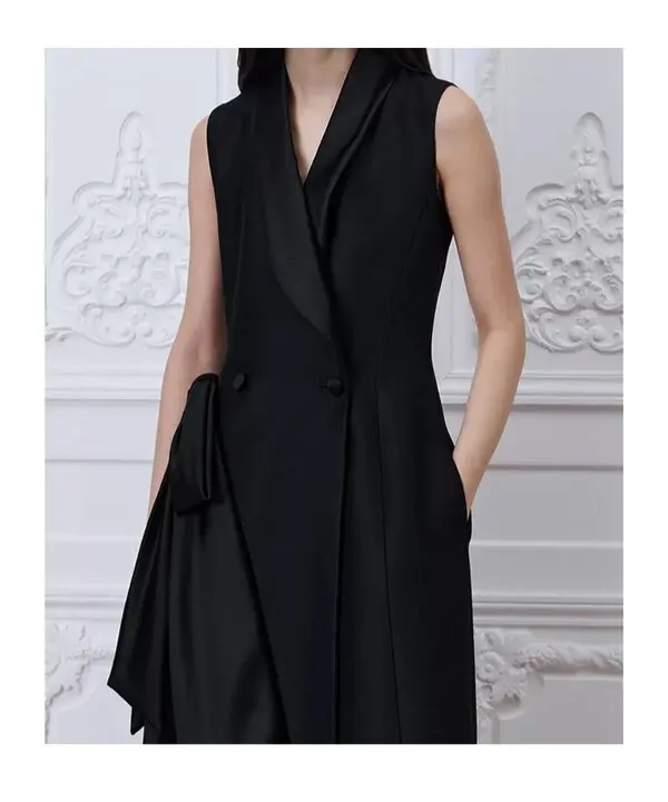 Dior Mid-length Flared Dress With Bow