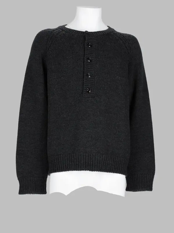 Our Legacy Shore Henley Knitted Sweater