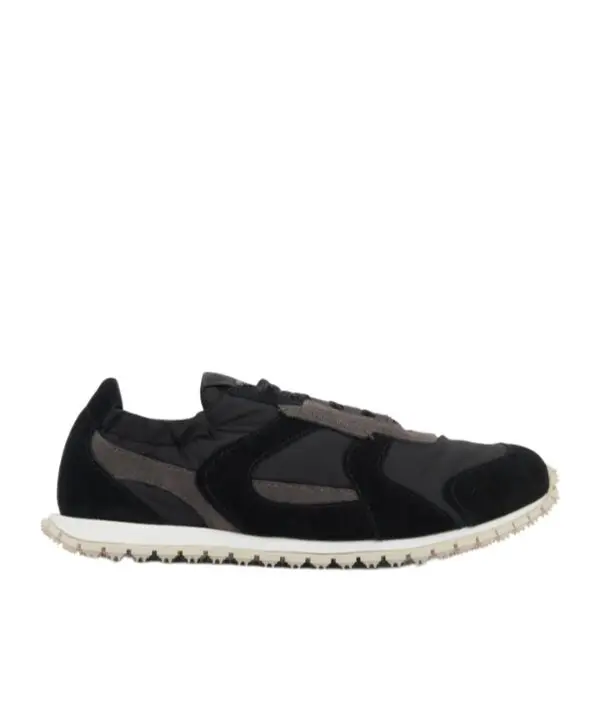 Emporio Armani Suede-panelled Sneakers