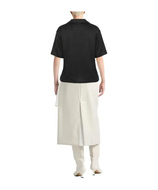 MAISON MARGIELA Solid-color Short-sleeved T-shirt