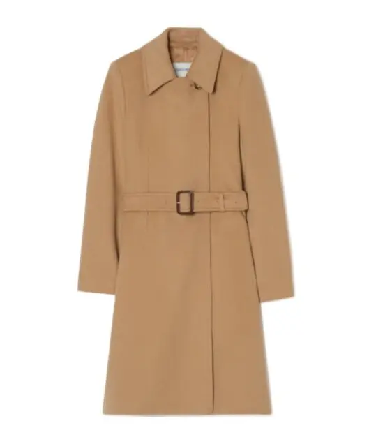 Burberry Wool Cashmere Tailored Coat