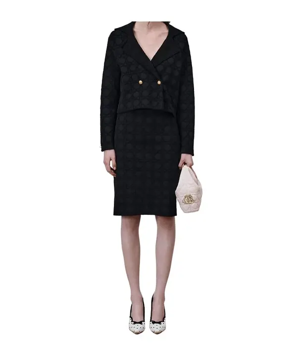 Dior Cannage Pencil Skirt