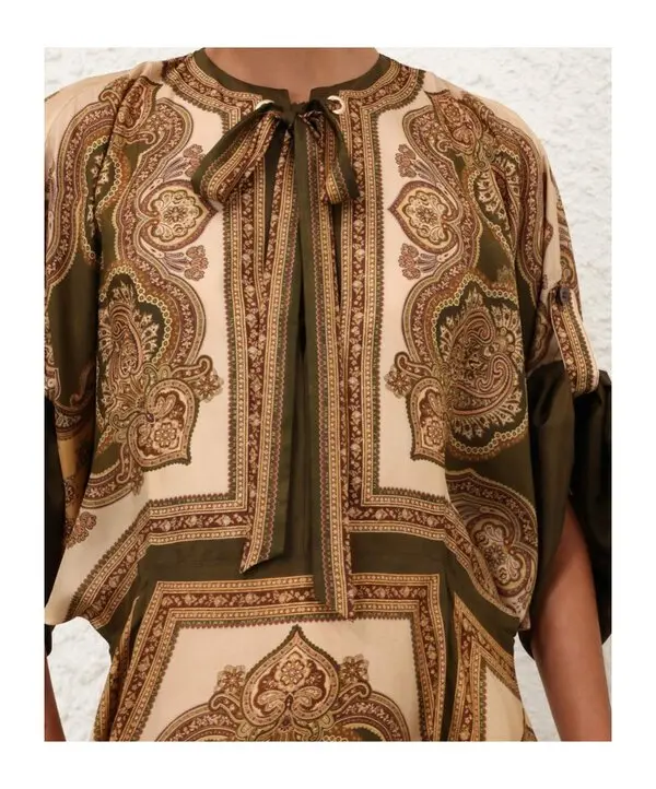 Zimmermann Paisley Print Dress