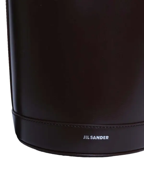 JIL SANDER Cannolo Bucket Bag